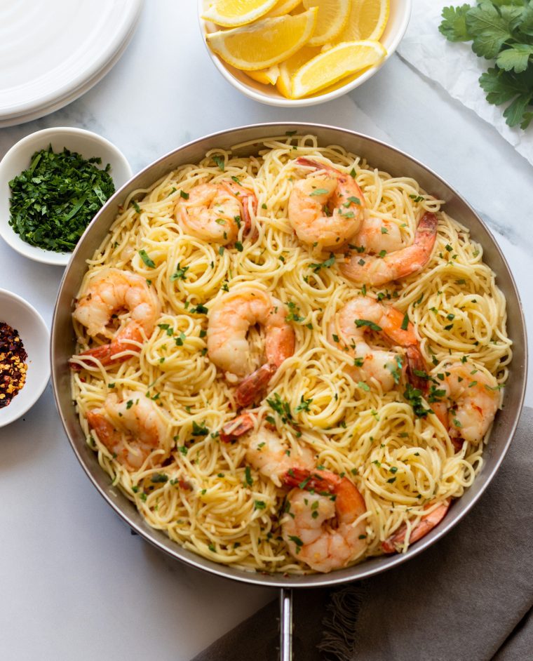 Sgt Butter Shrimp Scampi – WarPig BBQ