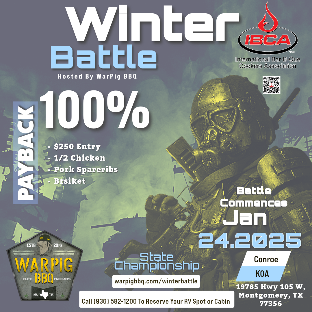 Winter Battle Registration – WarPig BBQ